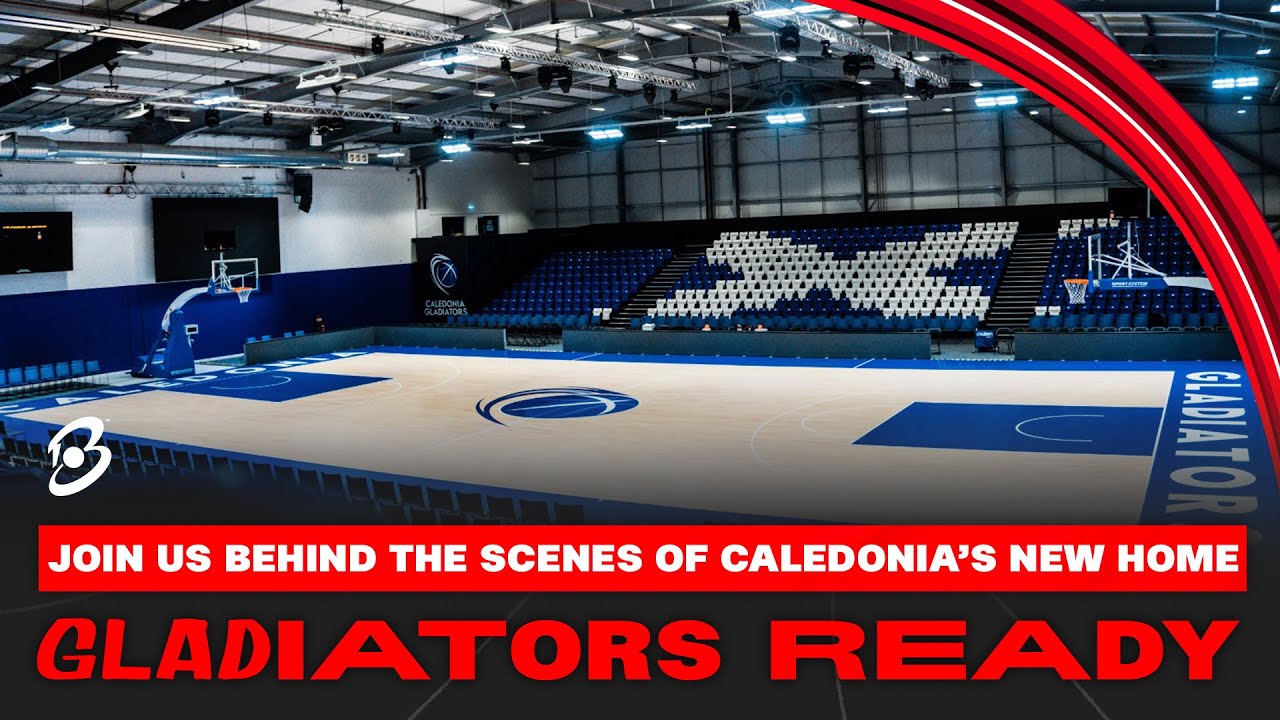 GLADIATORS, READY! Go BTS of the Caledonia Gladiators' brand-new home ...