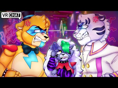 Glamrock Freddy VS Tiger Rock in VRCHAT - YouTube