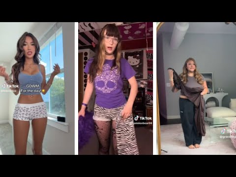 GDWM!౨ৎ ⋆｡˚ | get dressed with me tiktok compilation
