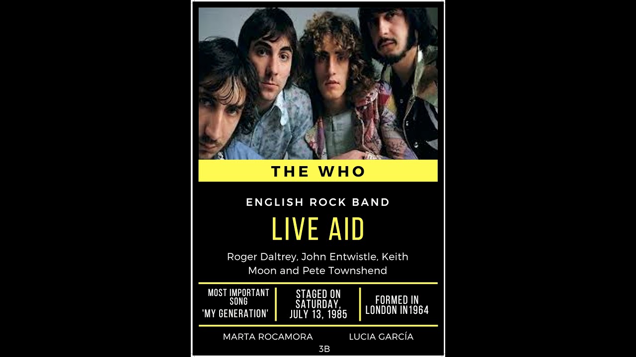 Live Aid (1985-2020) -The Who - YouTube