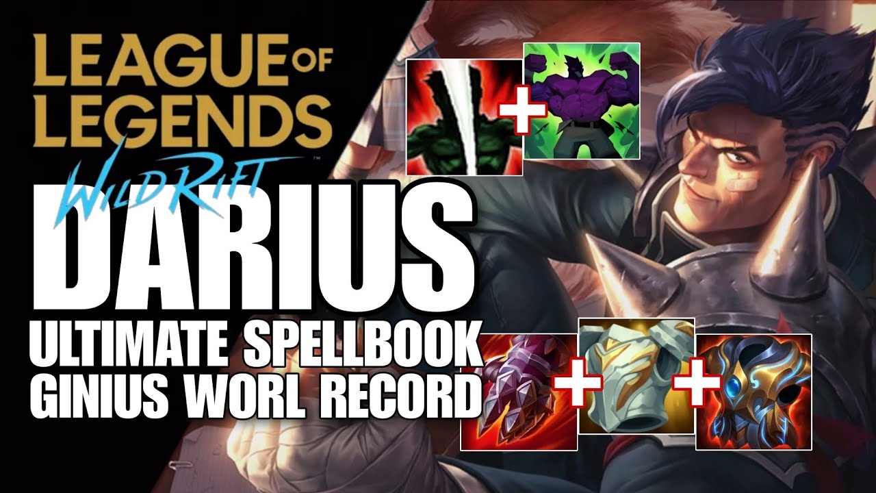 WILD RIFT: ( ULTIMATE SPELLBOOK EVENT ) DARIUS MAKING THE BIGGEST ...