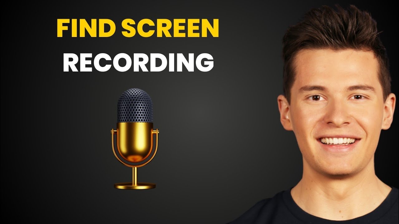 How To Find Screen Recording On Mobile Phone - YouTube
