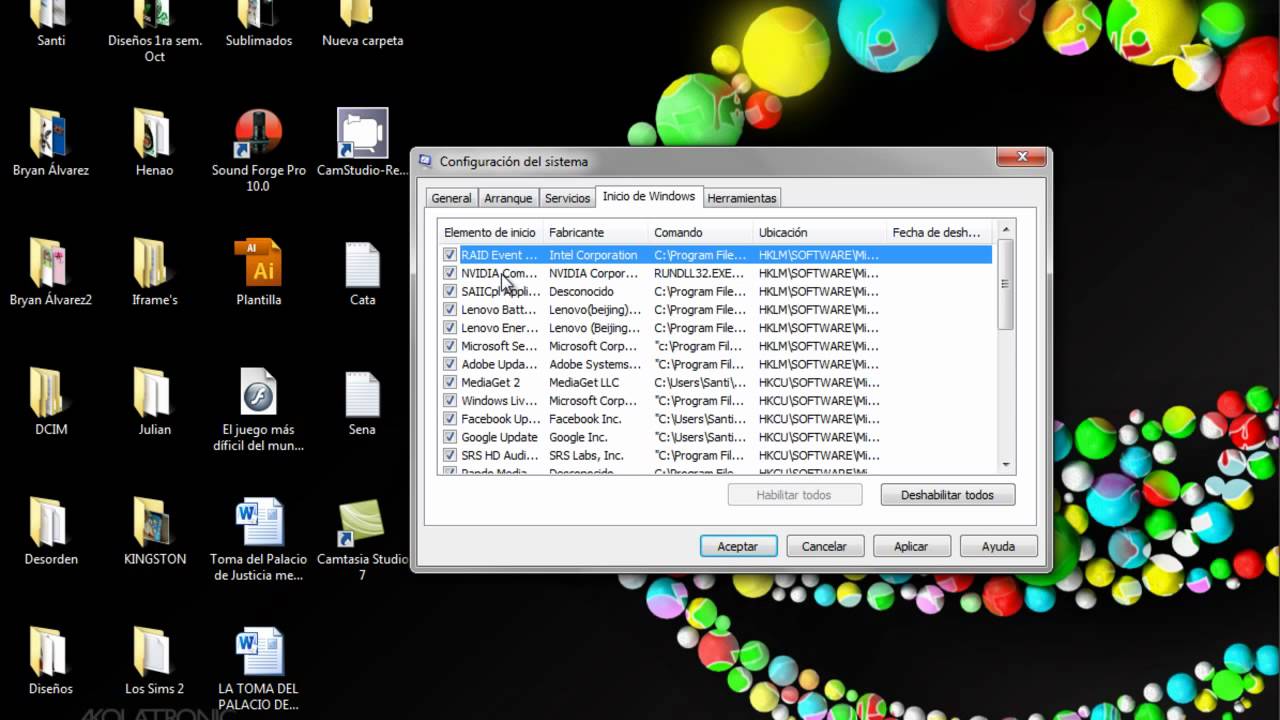 Tutorial Optimización del arranque e inicio de Windows - YouTube