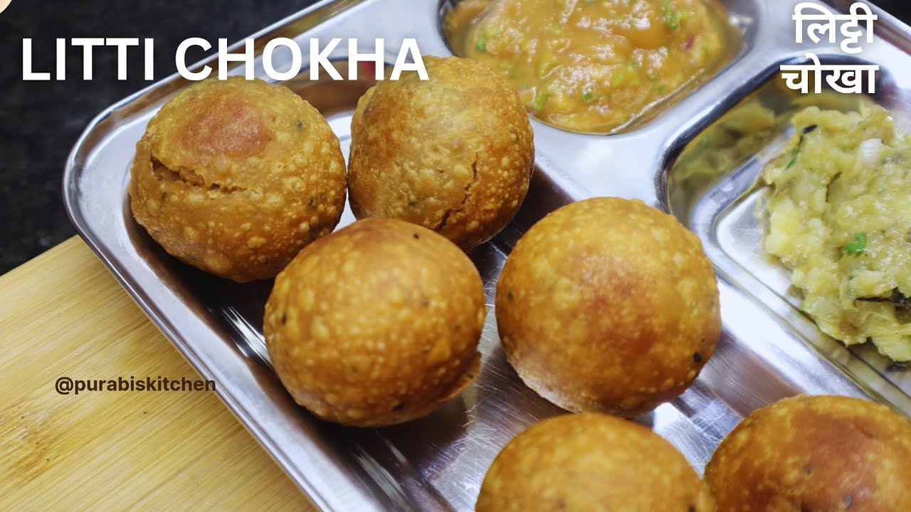 Bihari Traditional - Litti Chokha Recipe | How To Make Litti Chokha ...