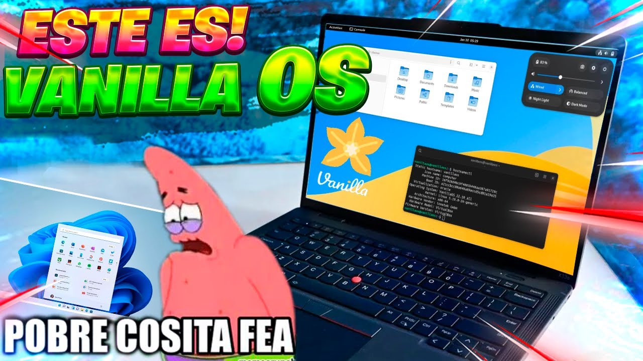 ESTE ES! Vanilla OS un SISTEMA MEJOR que Windows 11 / SISTEMA INMUTABLE ...