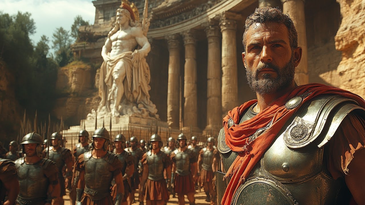 Gods of Stone — Roman March Through the Sacred Way 4K Cinematic Music ...