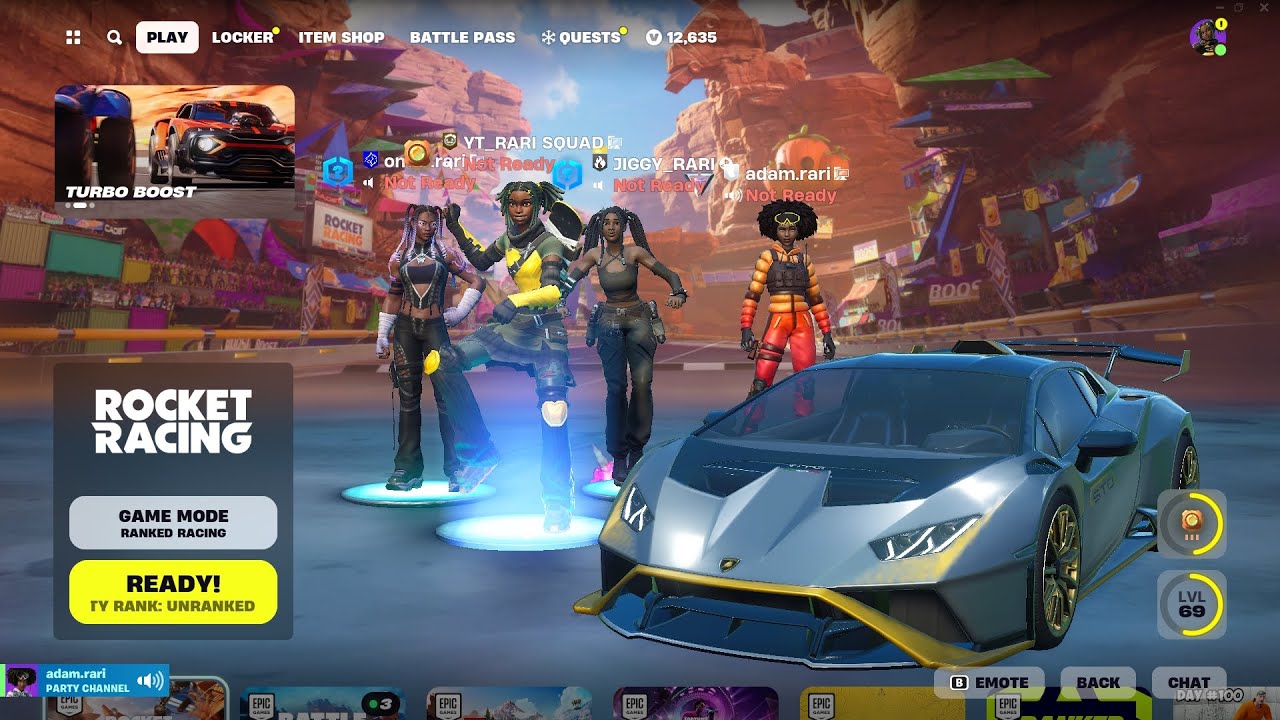 🔴LIVE Chapter 5🔴ROCKET RACING Ranked - YouTube