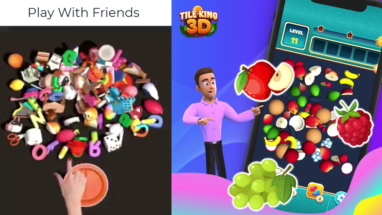 Tile King 3D - Master Of Triple Matching - YouTube