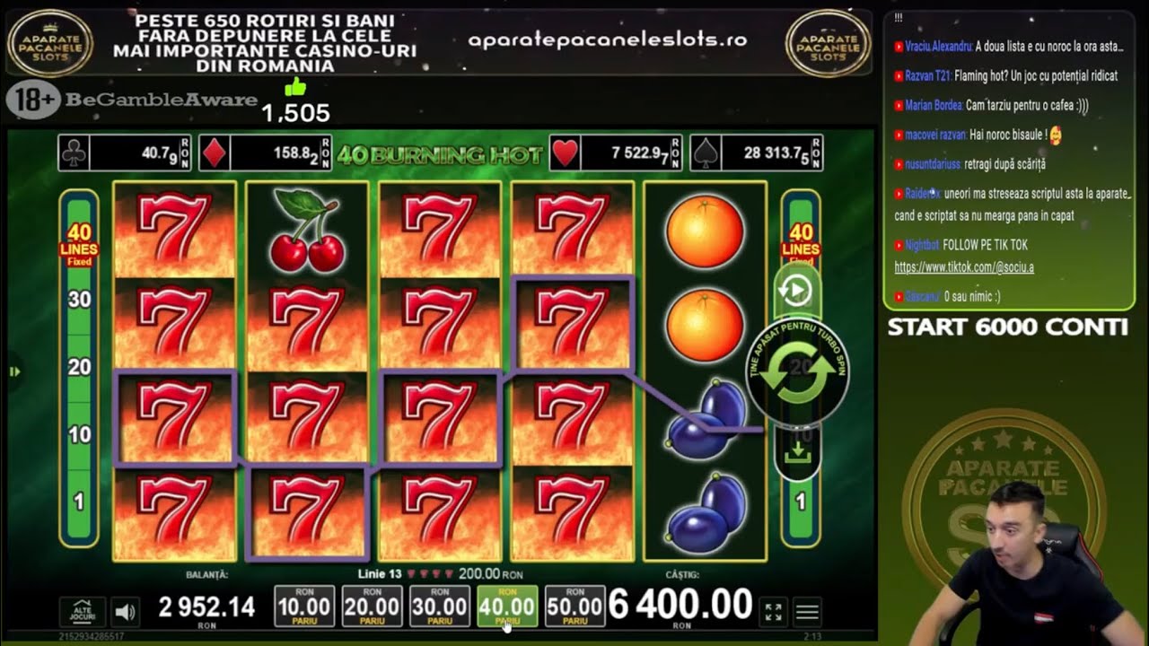 7777 PE 40 MANA SALVEAZA SEARA! Pacanistii 78 #aparate #pacanele #slots - YouTube