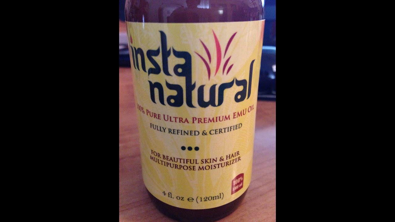Insta Natural Emu Oil Review - YouTube
