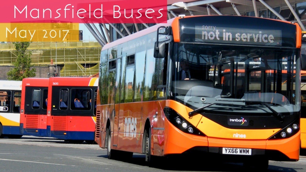 Mansfield Bus Station (31/05/2017) - YouTube