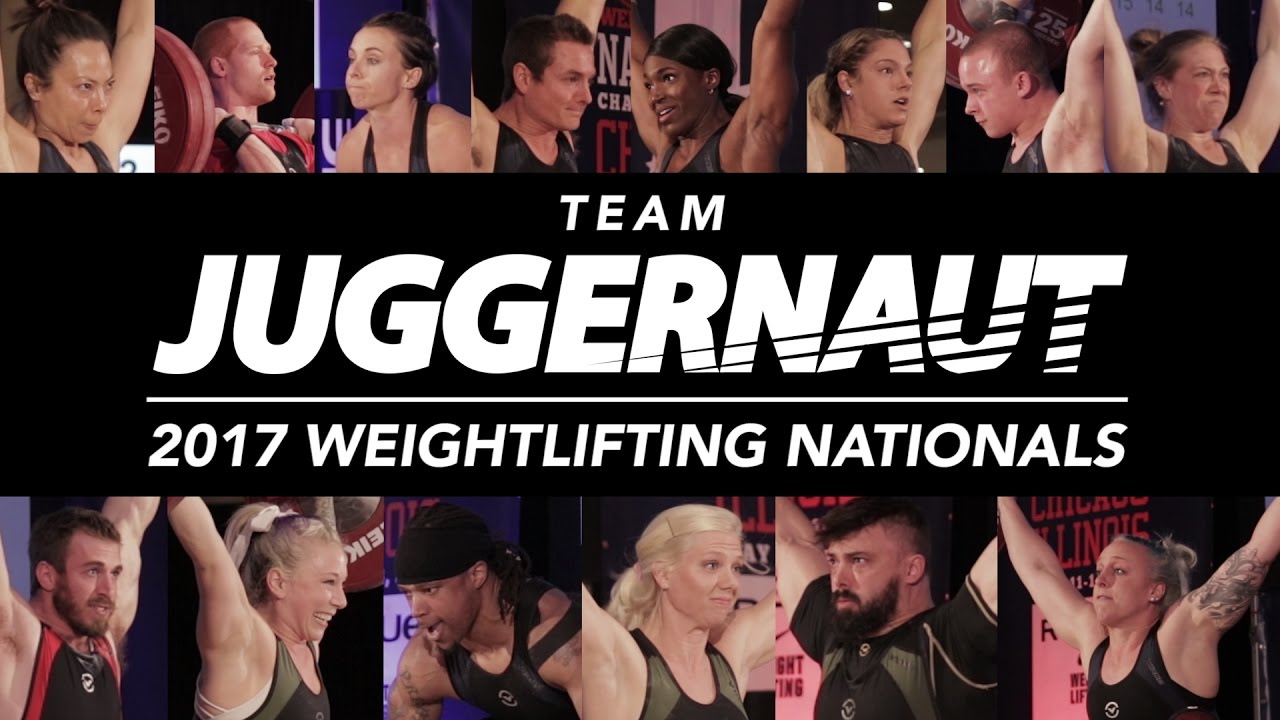 Team Juggernaut at 2017 Weightlifting Nationals | JTSstrength.com - YouTube