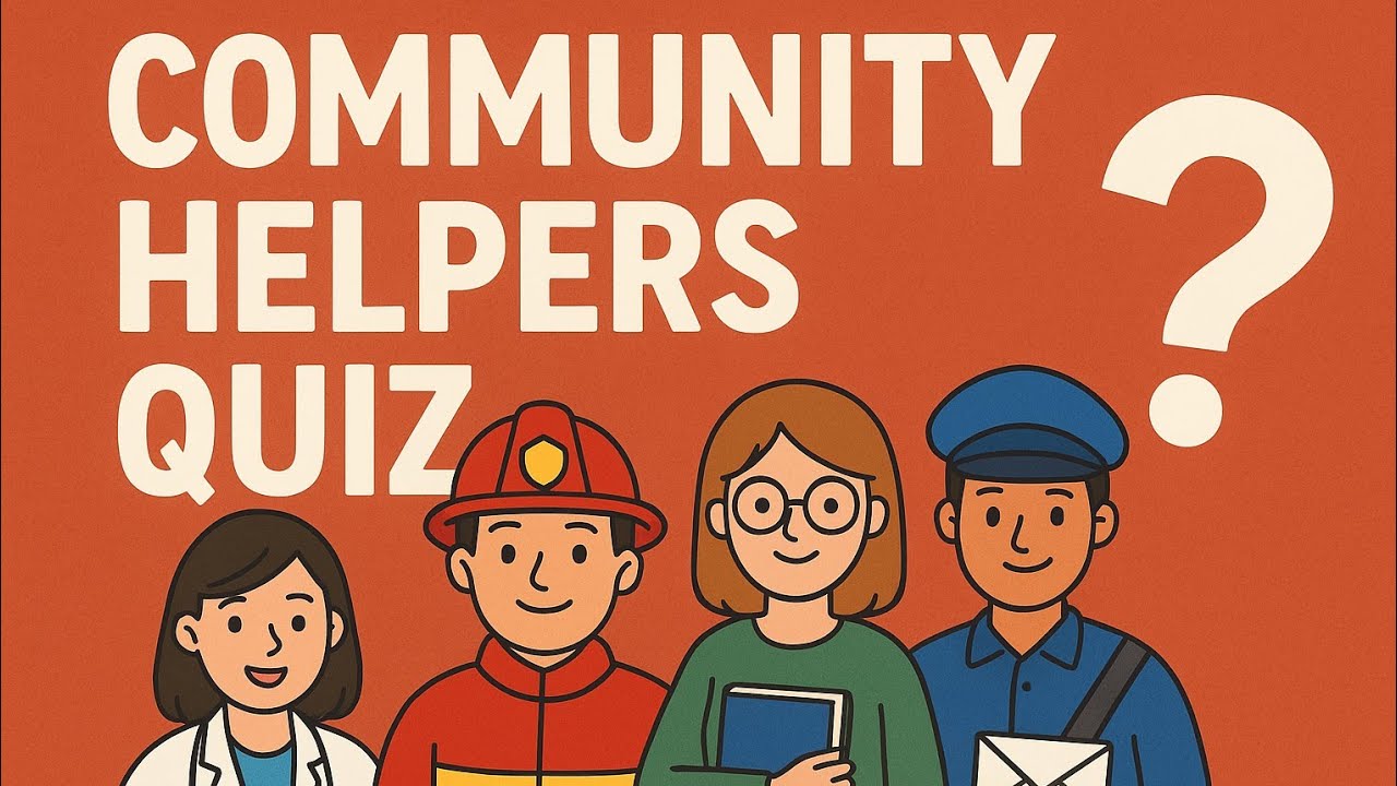 Community Helpers Quiz for Kids | 30 Quiz Questions with Options ...
