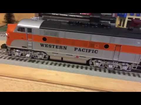 Western Pacific F3 A and B units - YouTube