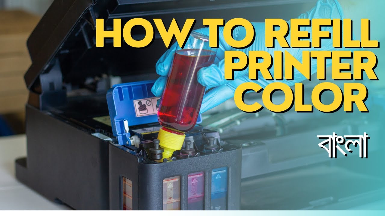 Printer Color Refill Guide 2024: How to Refill Ink Cartridges Step-by ...