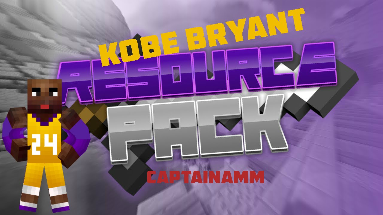 MINECRAFT KOBE BRYANT TEXTURE PACK; PVP, FRAMES, ANTILAG 16X16 (KOHI ...