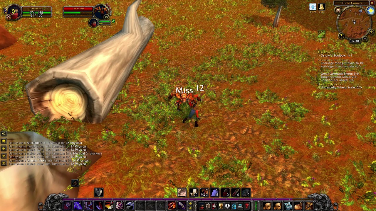 🔵WOW Classic - Redridge Mountains Part 2, Lakeshire - (Word of Warcraft ...