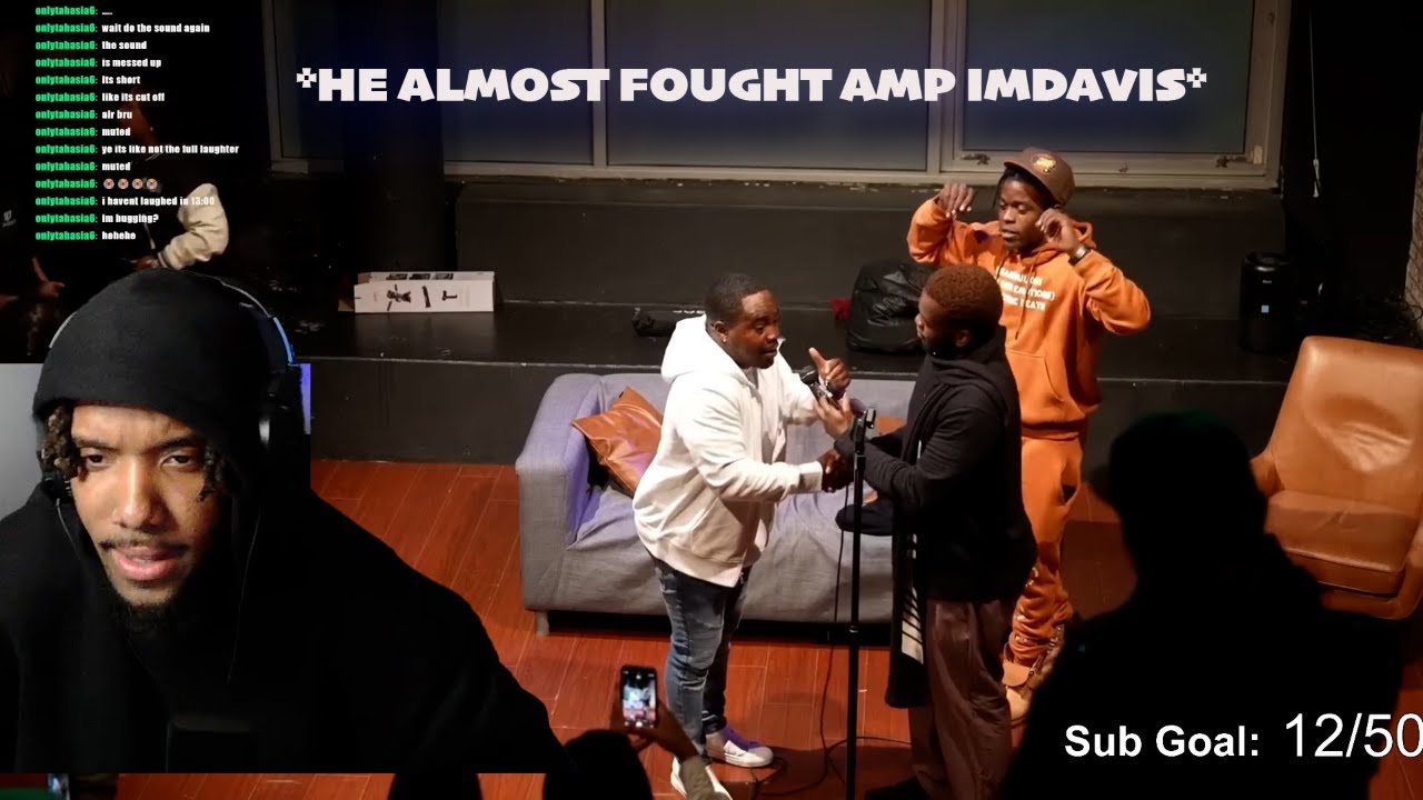 THEY ALMOST FOUGHT* NOT CLICKBAIT IMDAVIS HIRES ACTOR TO NOT LAUGH AT ...