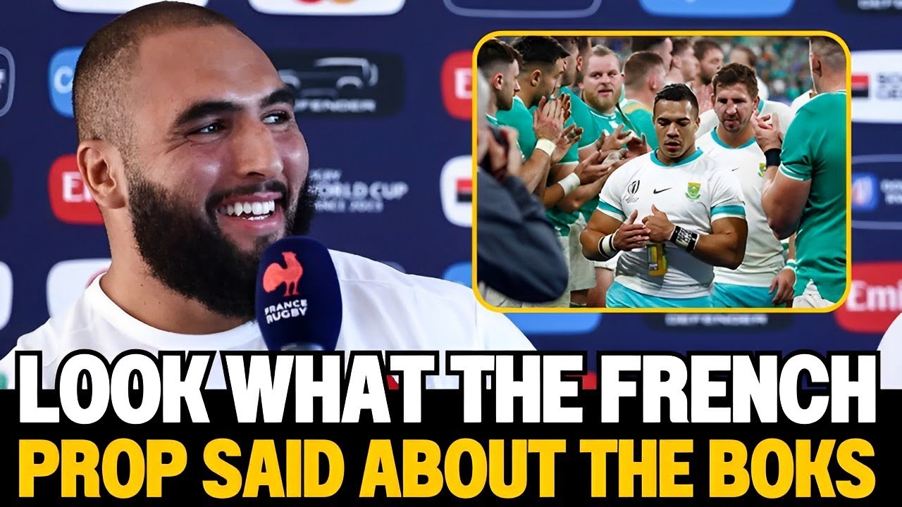 🚨FRENCH PROP REDA WARDI TALKS ABOUT THE SPRINGBOKS "THEY'RE NOT ...