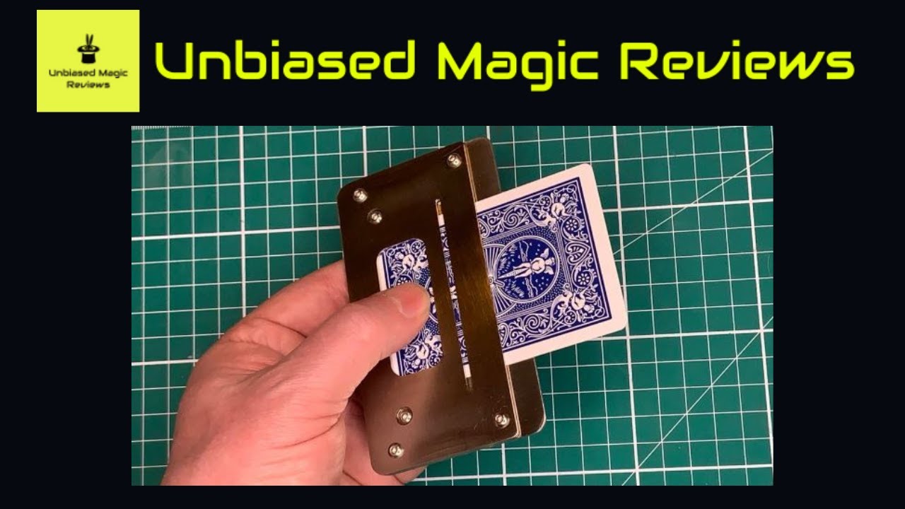 Magic Review - Mercury Card Fold Jig by Eoin O'Hare - YouTube