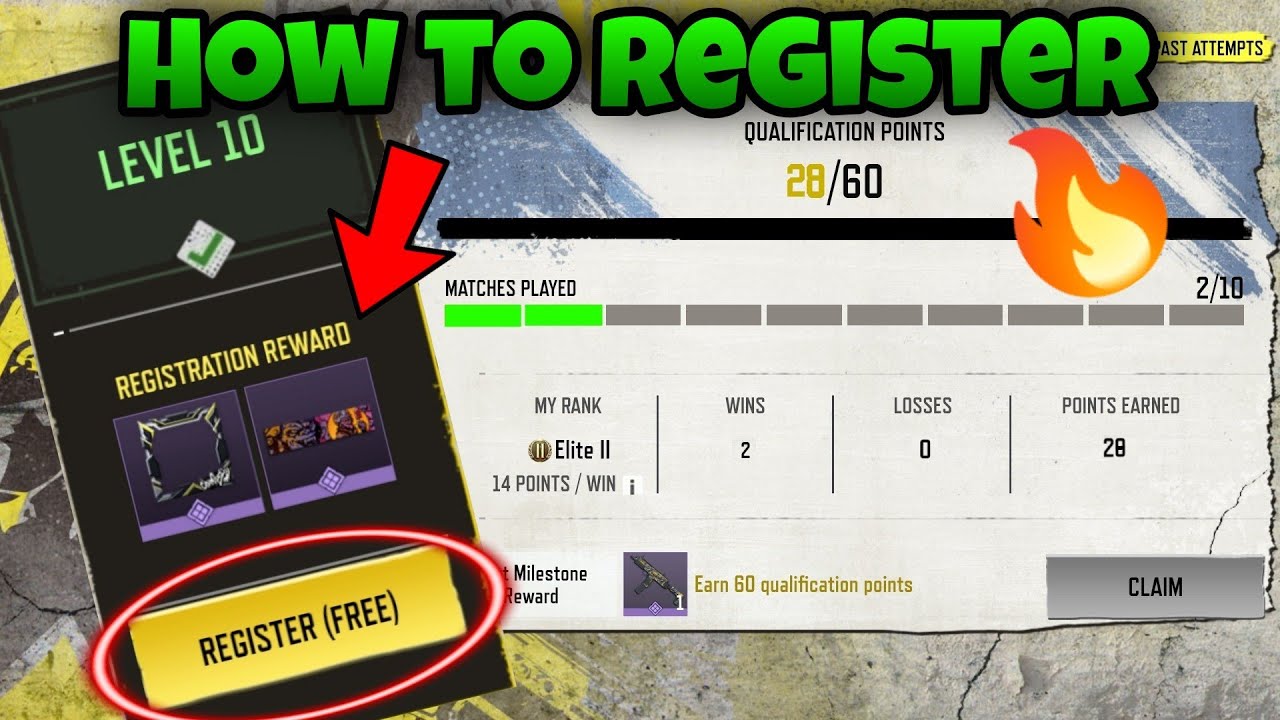 How To Register In COD Mobile World Championship 2022 | Register in ...