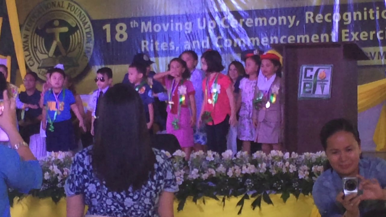 Moving Up - Graduation Ceremony - YouTube