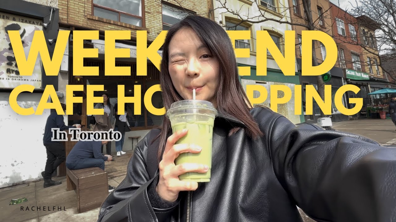 Cafe Hopping in Toronto! Spend a day for myself - YouTube