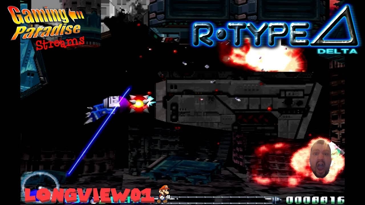 R Type Delta Playthrough Medium - YouTube