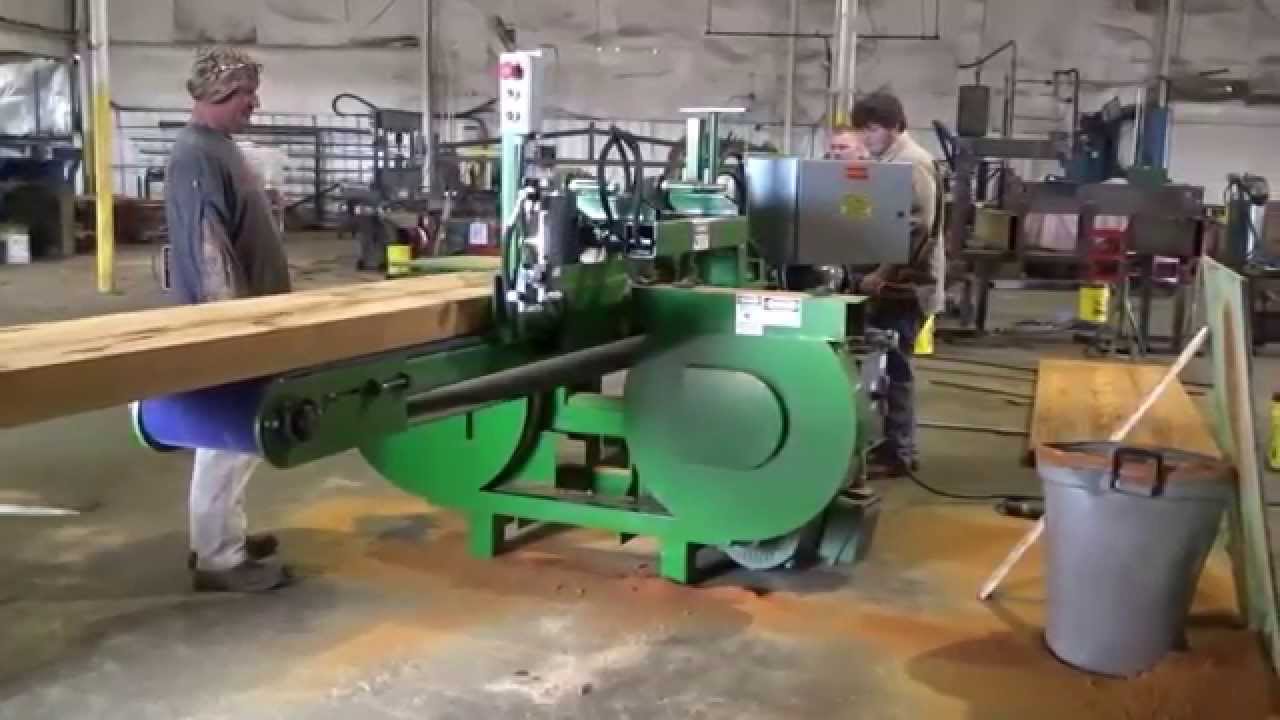 Sawmill Supplies And Equipment Custom Made Wide Cut Resaw - YouTube