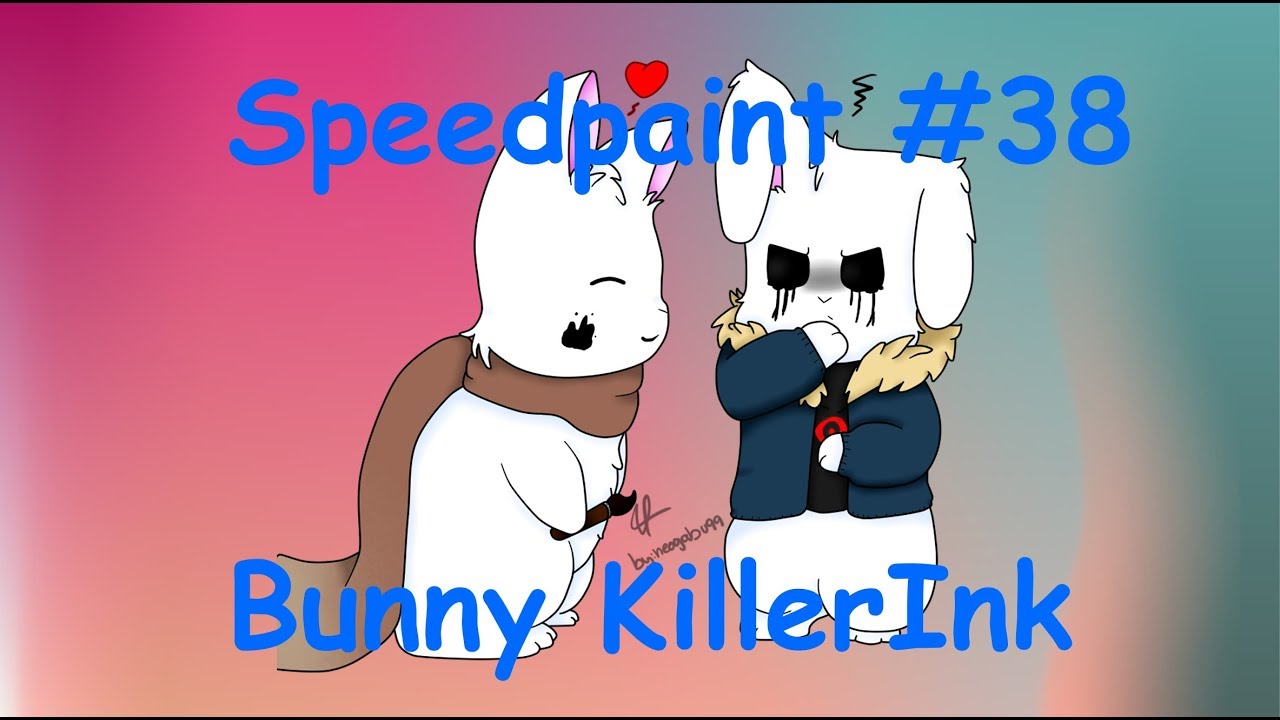 Speedpaint #38 - Bunny KillerInk Sans - YouTube