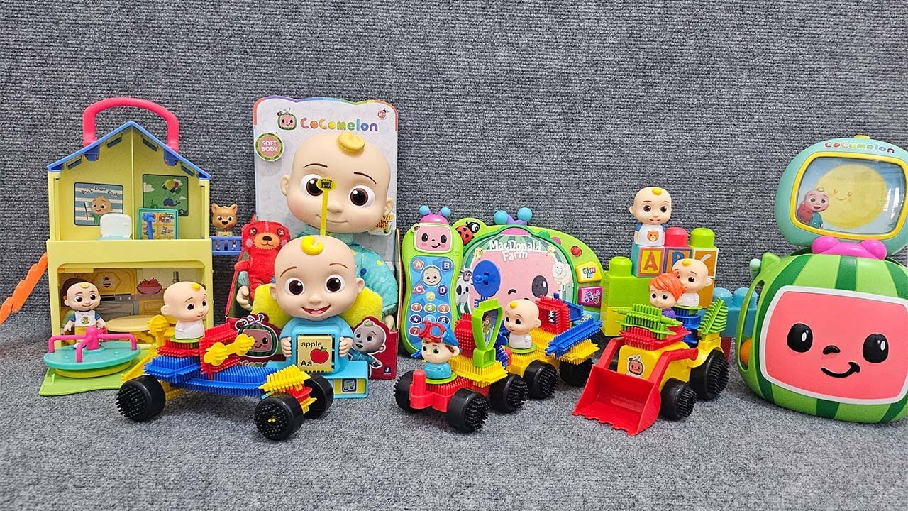 [10 min video] COCOMELON Collection Unboxing - Satisfying Unboxing ...