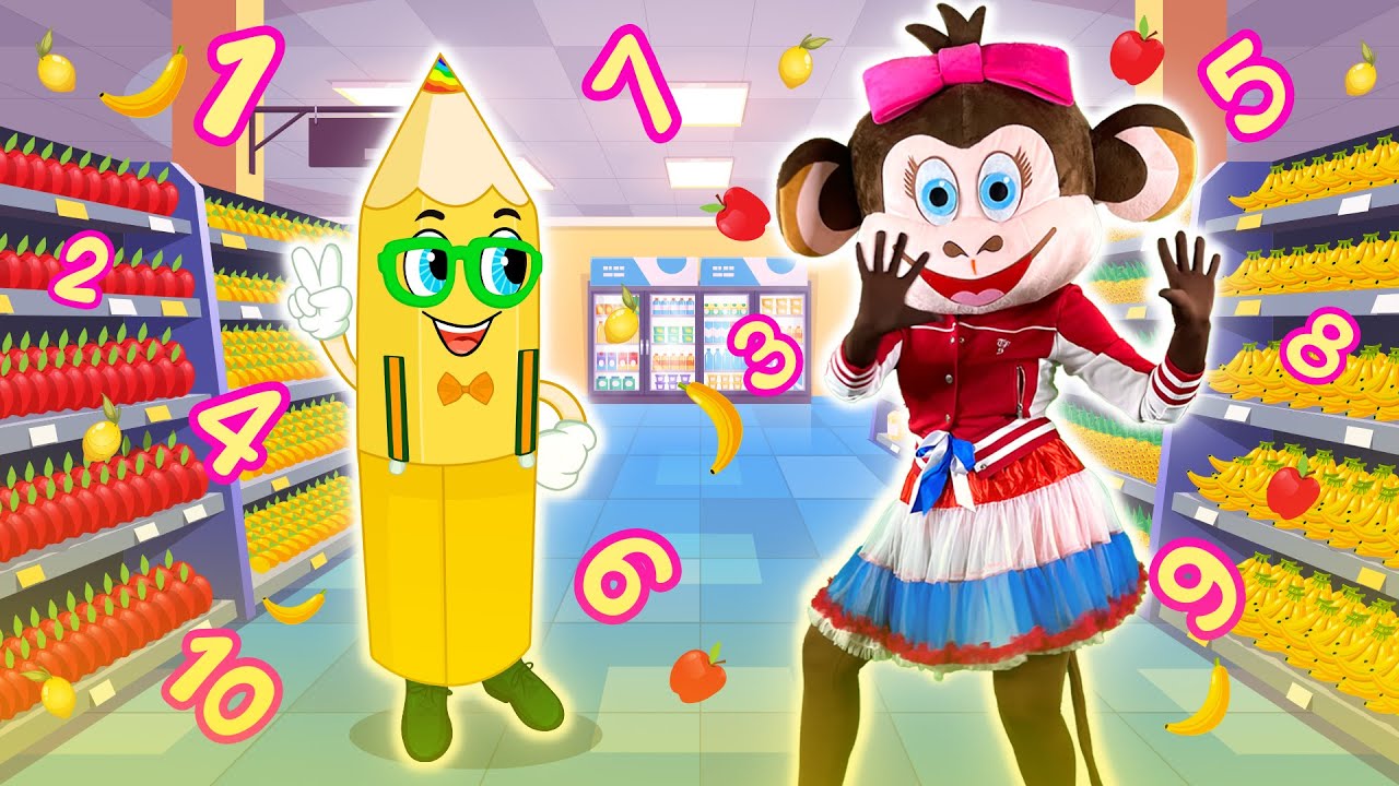 Contar de 1 al 10 | Canciones de números para niños | Música Infantil ...
