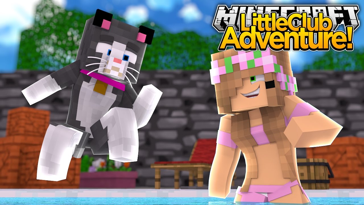 Little Kelly Gives Swimming Lessons - Minecraft Little Club Adventures ...