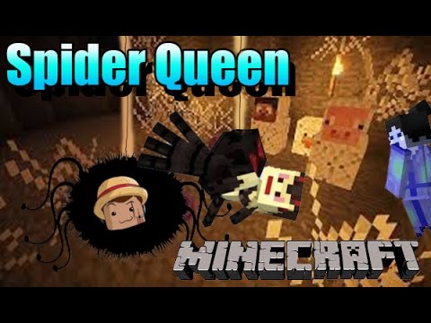Minecraft Mod [ Spider Queen ] 1.7.10 Se una Reina Araña ! - YouTube