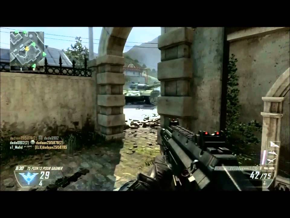 Black ops 2: Multi avec la nouvelle arme de bo2, la peacekeeper - YouTube