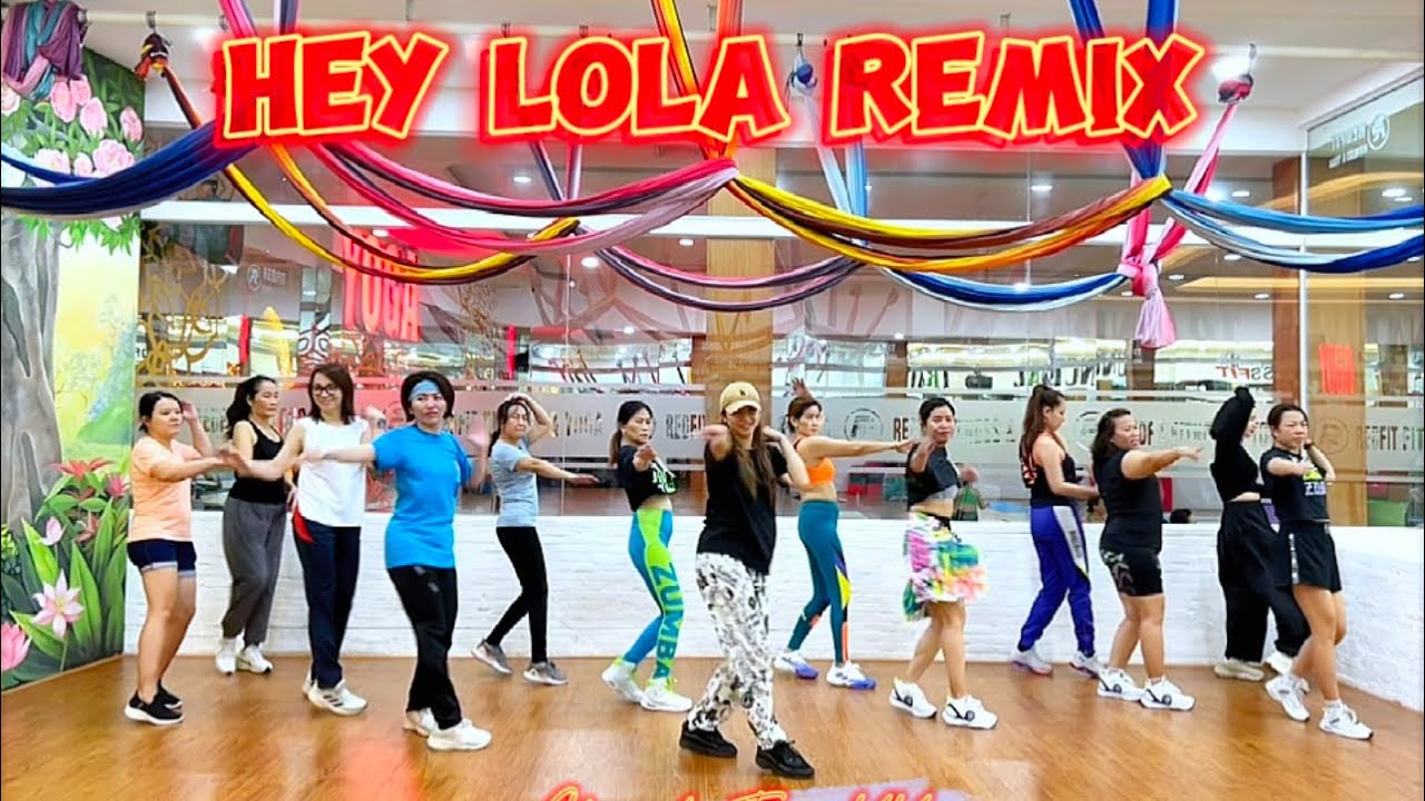 Hey LoLa - RinV Remix / Zumbafitness / Trinity🌙 - YouTube