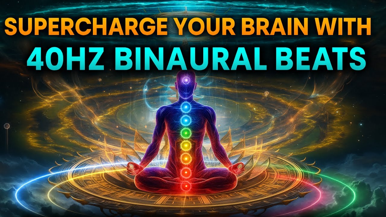 Supercharge Your Brain with 40Hz Binaural Beats | Memory, IQ & Focus ...