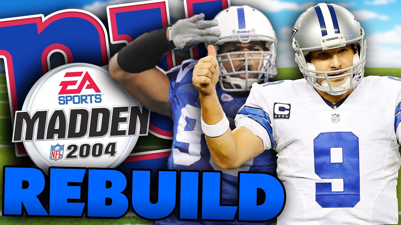 I Did a Fantasy Draft Rebuild Using Madden 2004 Rosters... Madden 25 ...