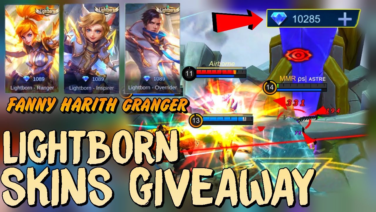 VENOM GUSION MONTAGE + LIGHTBORN SKINS GIVEAWAY | MLBB - YouTube