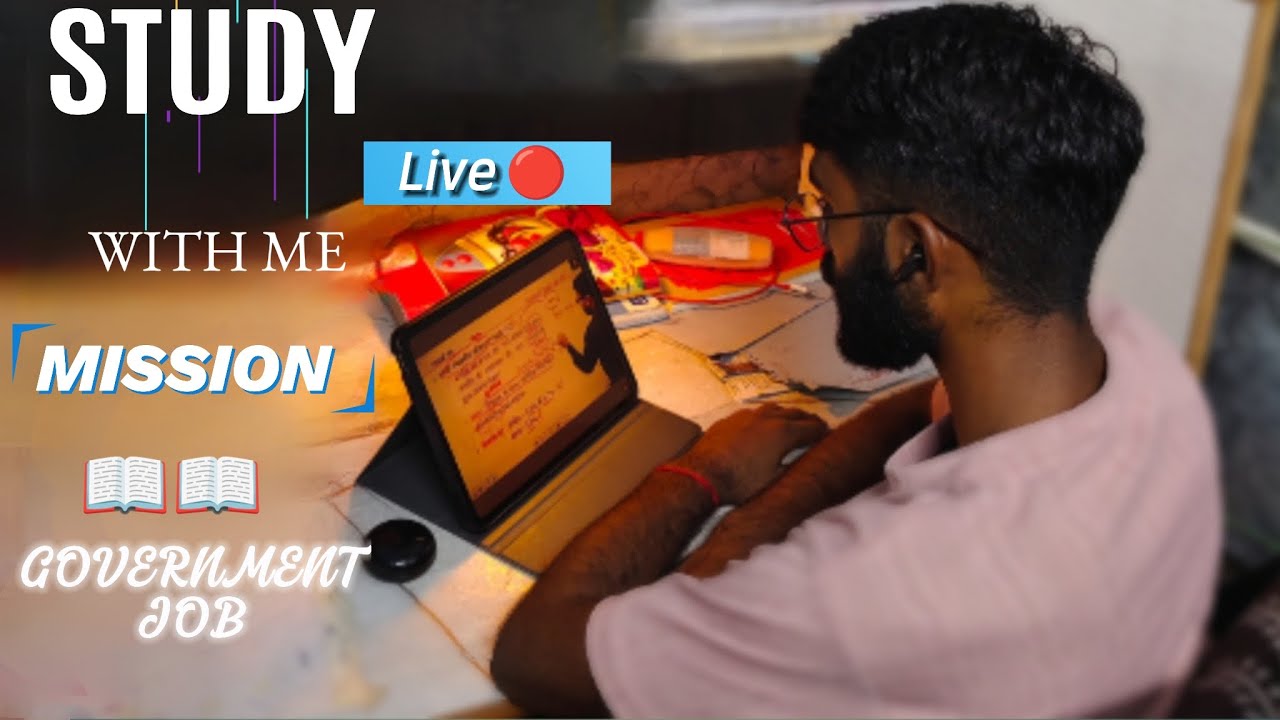 12 hours 🔴 live study with me || king's library || Day 12 || mission ...