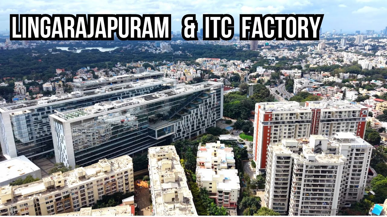 Lingarajapuram Flyover & ITC Factory in 4K – Stunning DJI Mini 5 Pro ...