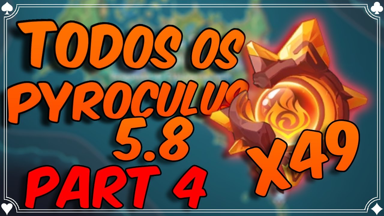 LOCALIZAÇÃO DE TODOS os 49 Pyroculus PART 4 | Genshin Impact - YouTube