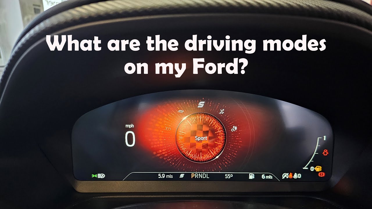 What are the different driving modes on my Ford? - YouTube