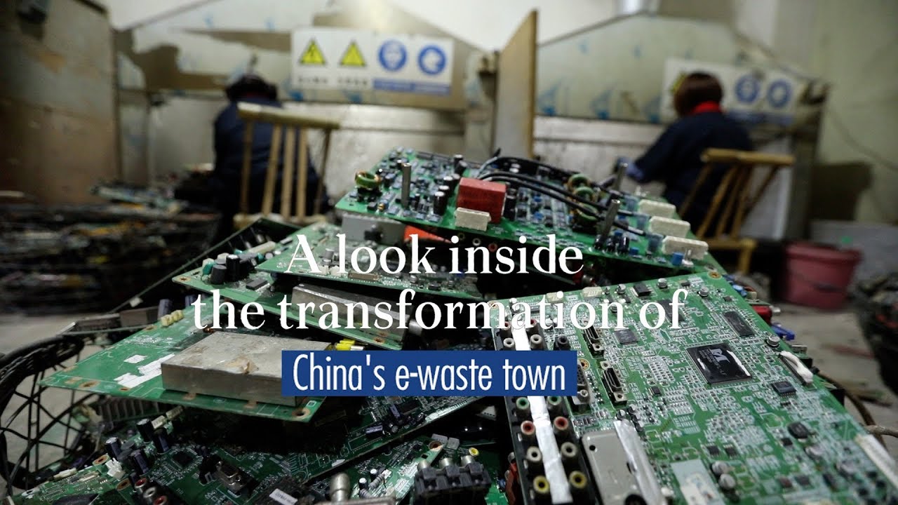 A look inside the transformation of China's e-waste town - YouTube