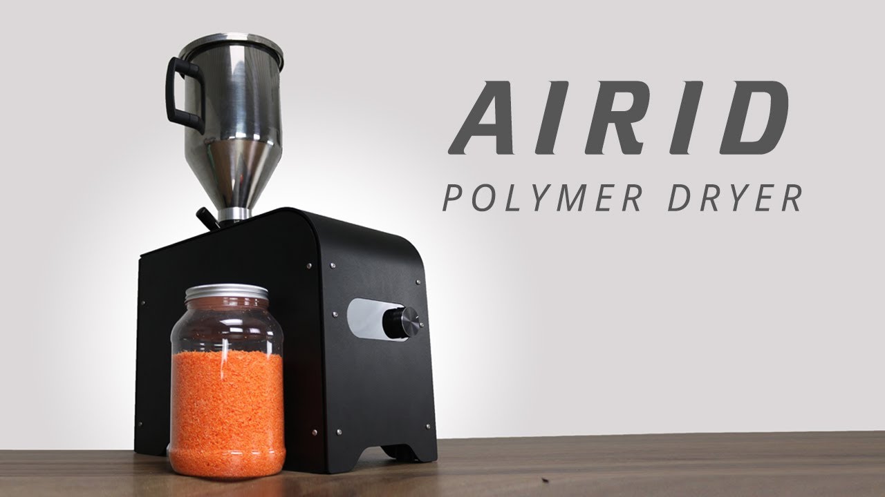 Meet the NEW AIRID Polymer Dryer | 3devo BV - YouTube