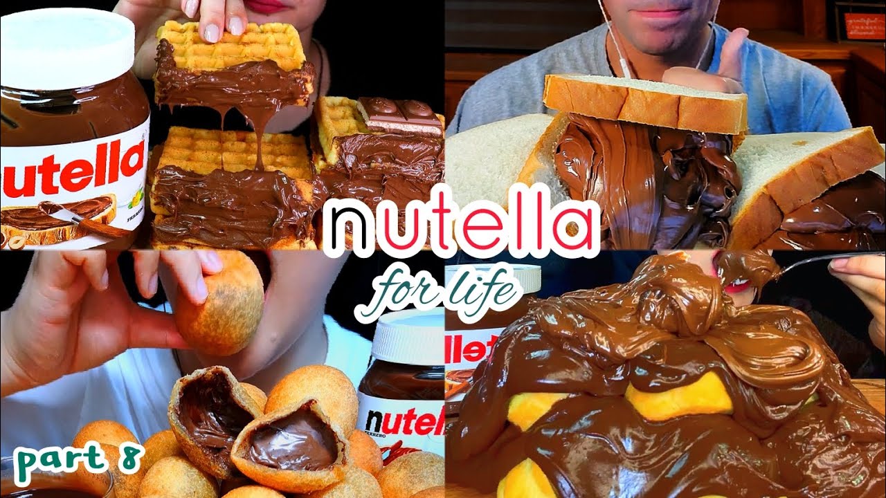 NUTELLA CHOCO HUGE PROFITEROLES | NUTELLA CHAPSSAL DONUTS | NUTELLA FOR ...