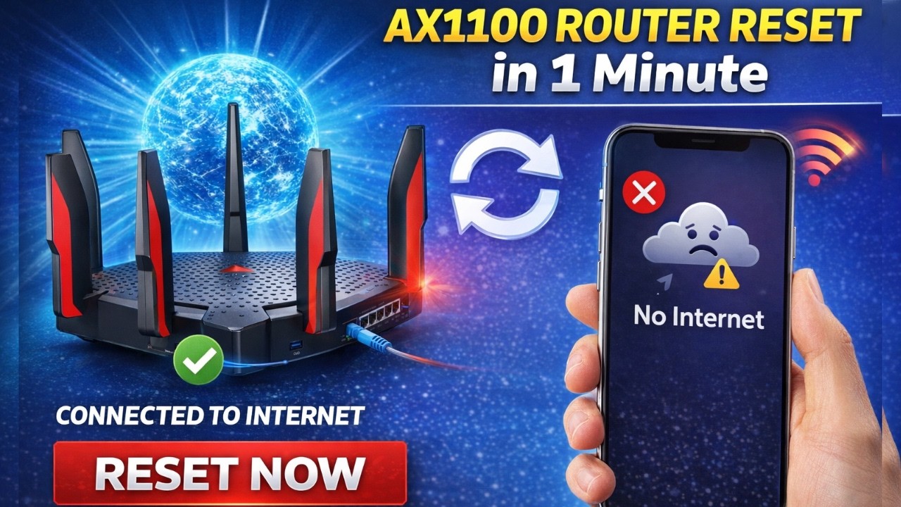 How to reset TP-Link Archer AX11000 Tri-Band Wi-Fi 6 Gaming Router ...