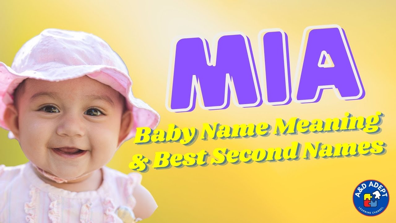 The Wonderful Meaning of "Mia" and Its 20 Top Matching Middle Names ...