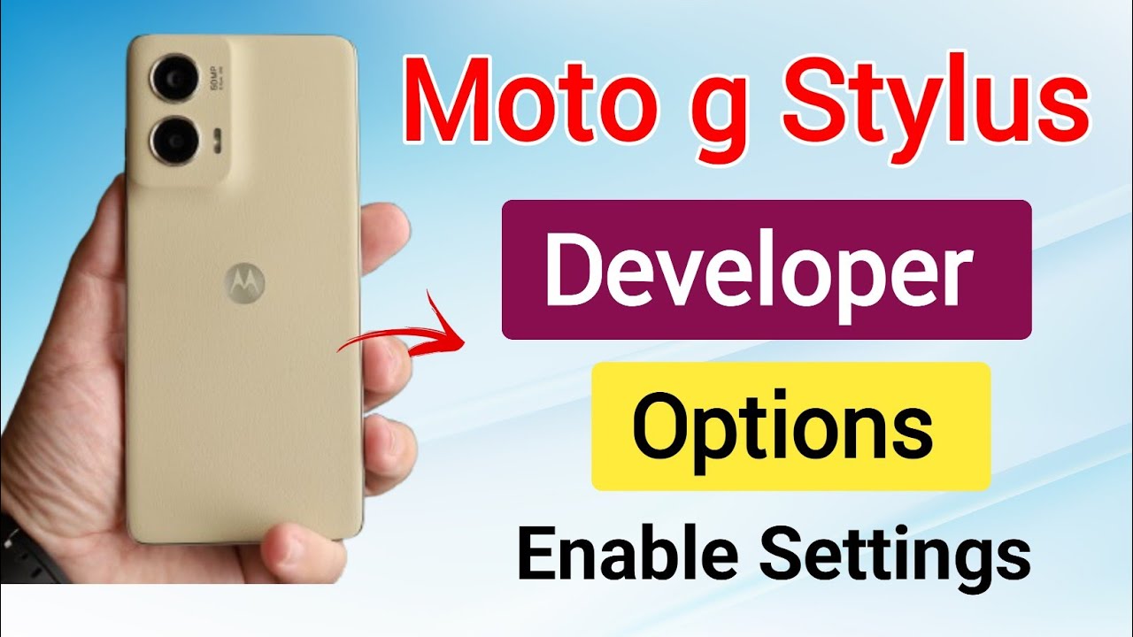 how to enable developer options in moto g stylus !! moto g stylus ...