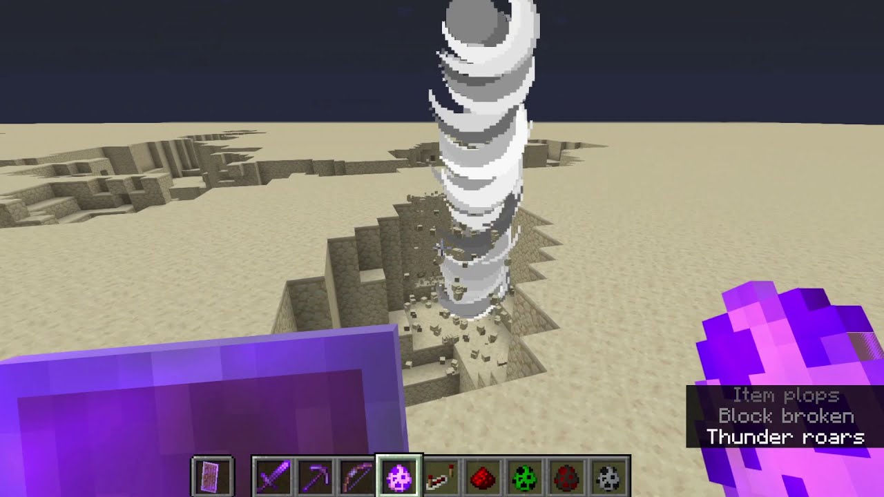 Adding TORNADOES to Minecraft 1.16.4!! - YouTube